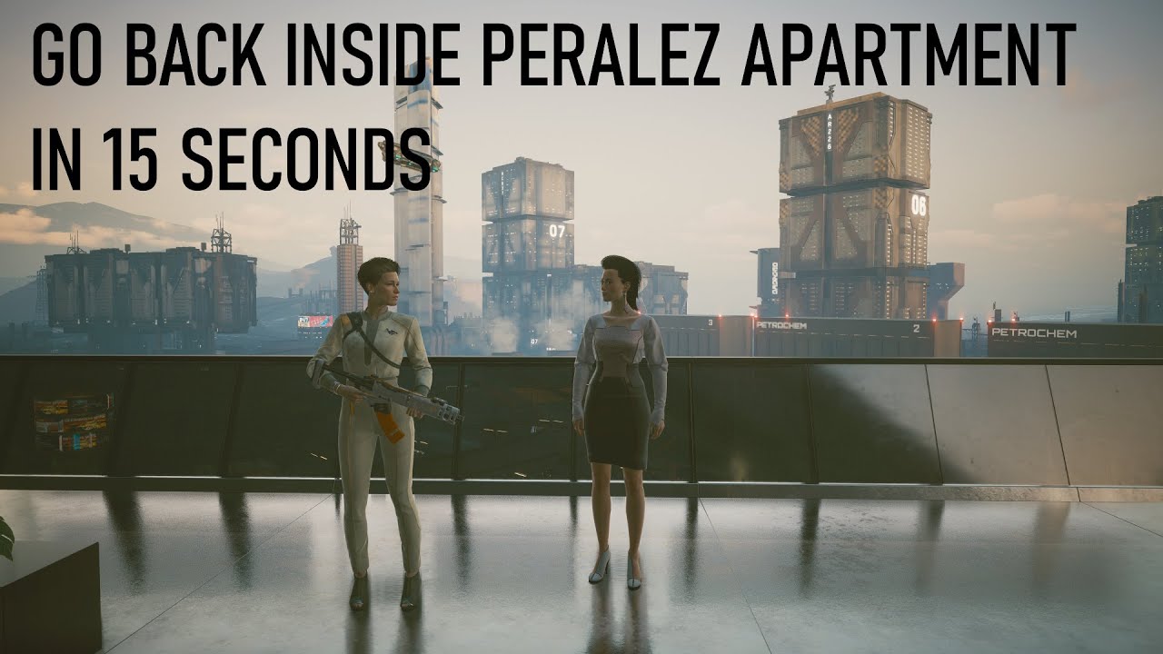 How to Go Inside Peralez Apartment [Cyberpunk 2077] - YouTube