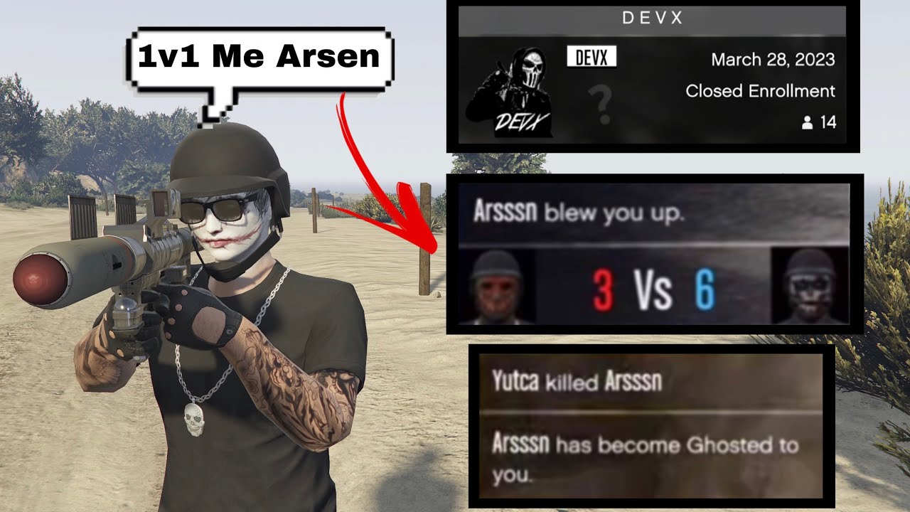 I Fought The Devx Leader Arsen Y - YouTube