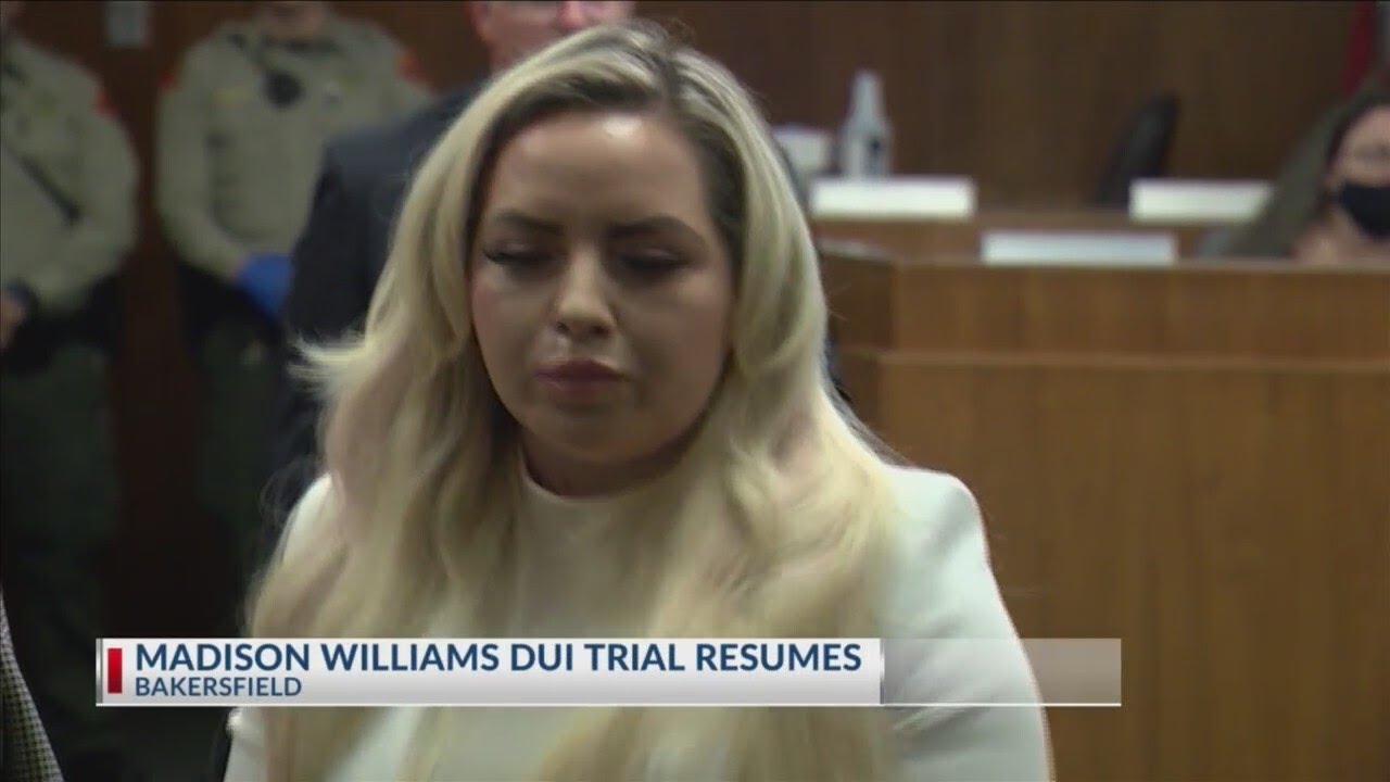 Madison Williams DUI trial resumes - YouTube