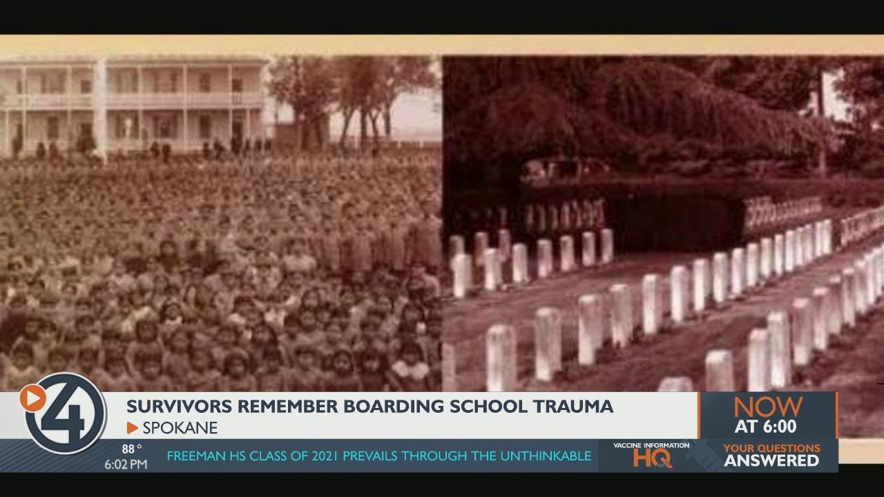 Survivors reflect on Native American boarding school trauma - YouTube