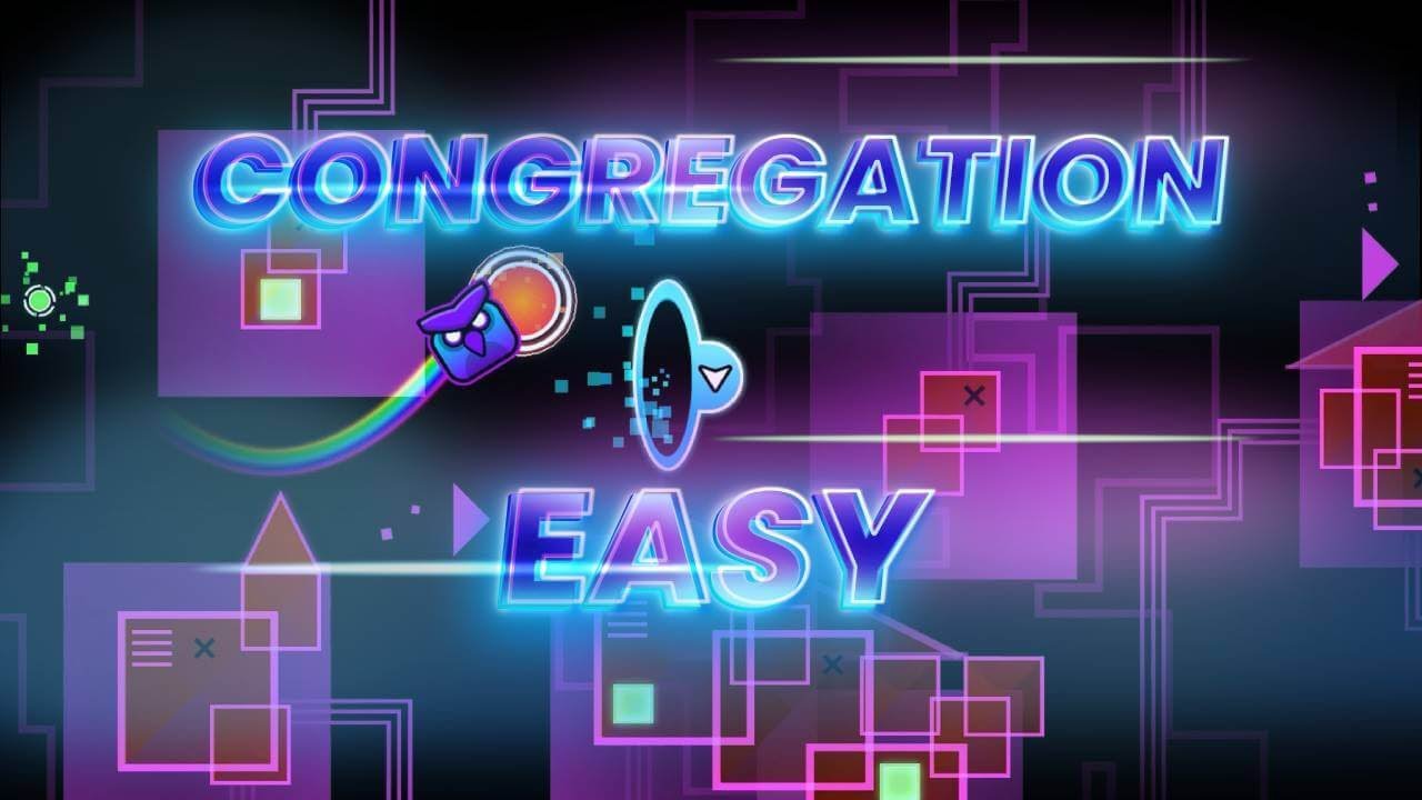 Geometry Dash - Congregation Easy - YouTube