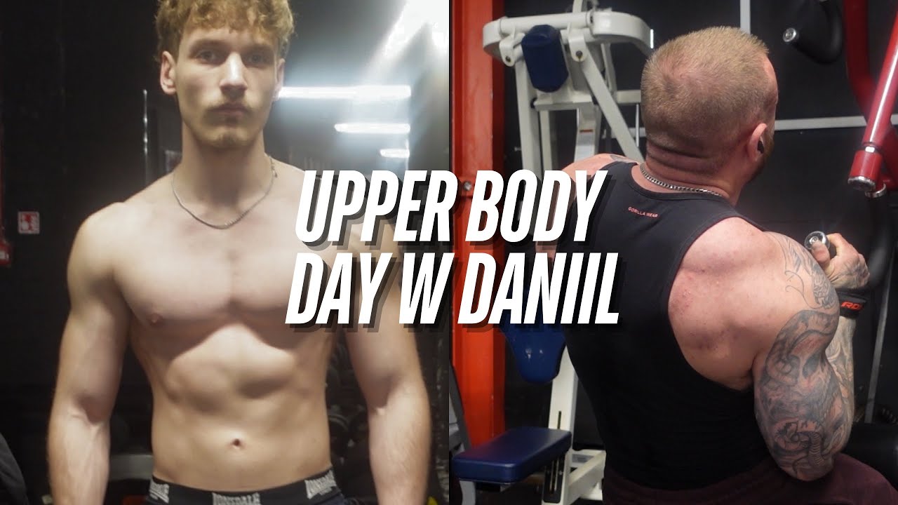 CLIENT MEET UP - BIG UPPER BODY DAY - YouTube