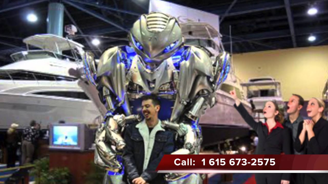 8 Foot Tall Hi-Tech Robot KING ROBOTA - YouTube
