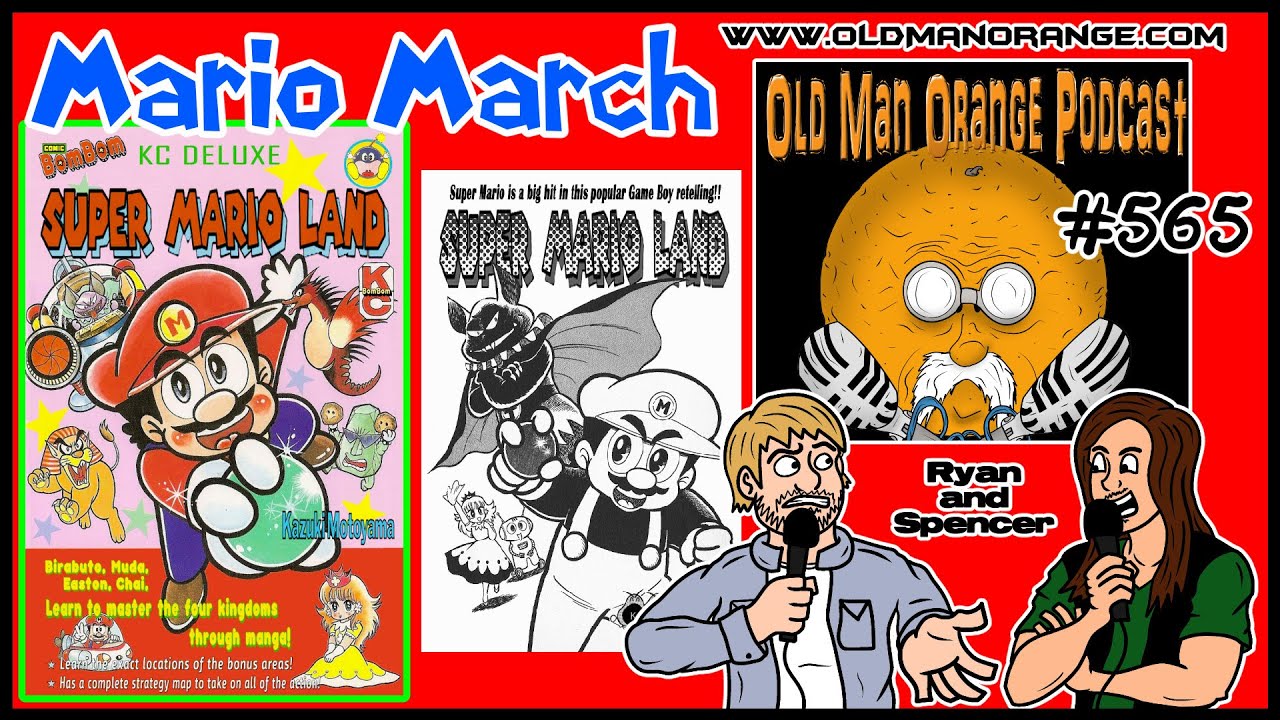 Super Mario Land Manga - Old Man Orange Podcast 565 - YouTube