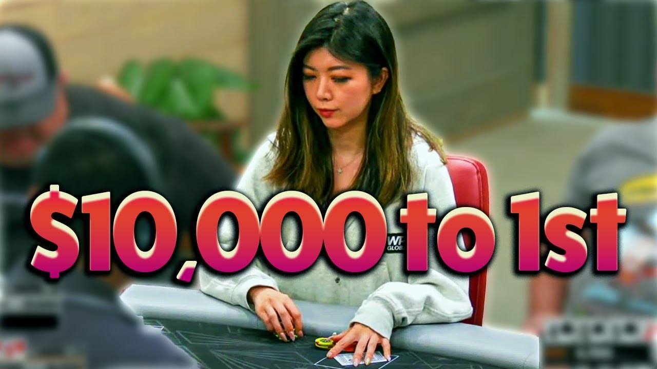 Xuan Liu's First Lodge Poker Tournament - YouTube