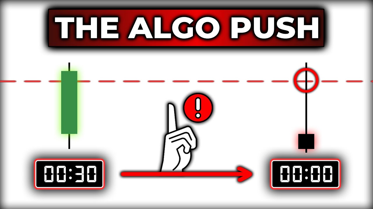 The ALGO in the last 30 SECONDS of a 5 MINUTE CANDLE | Themas7er - YouTube