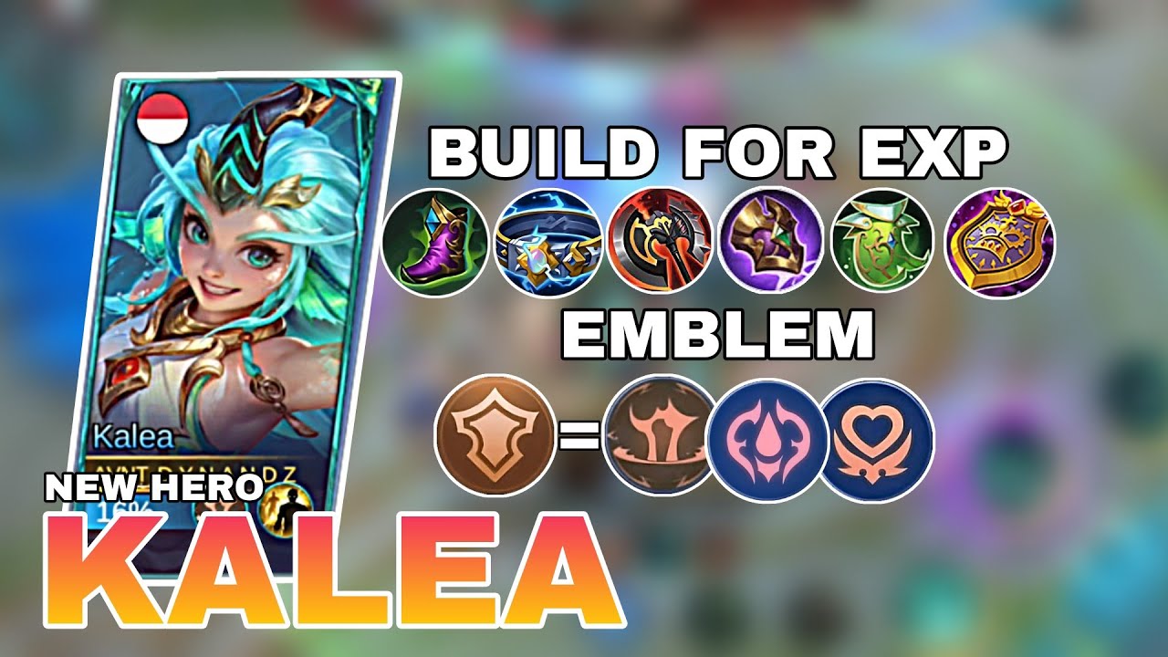 TUTORIAL BERMAIN HERO BARU KALEA DI EXP!! COBA PAKAI EMBLEM DAN ITEM ...