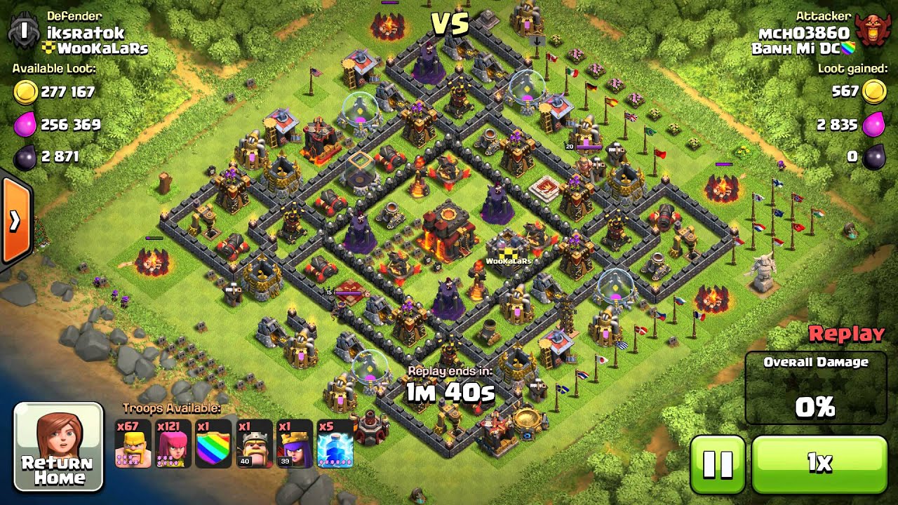 Attack in CoC - Champion League #2 - YouTube