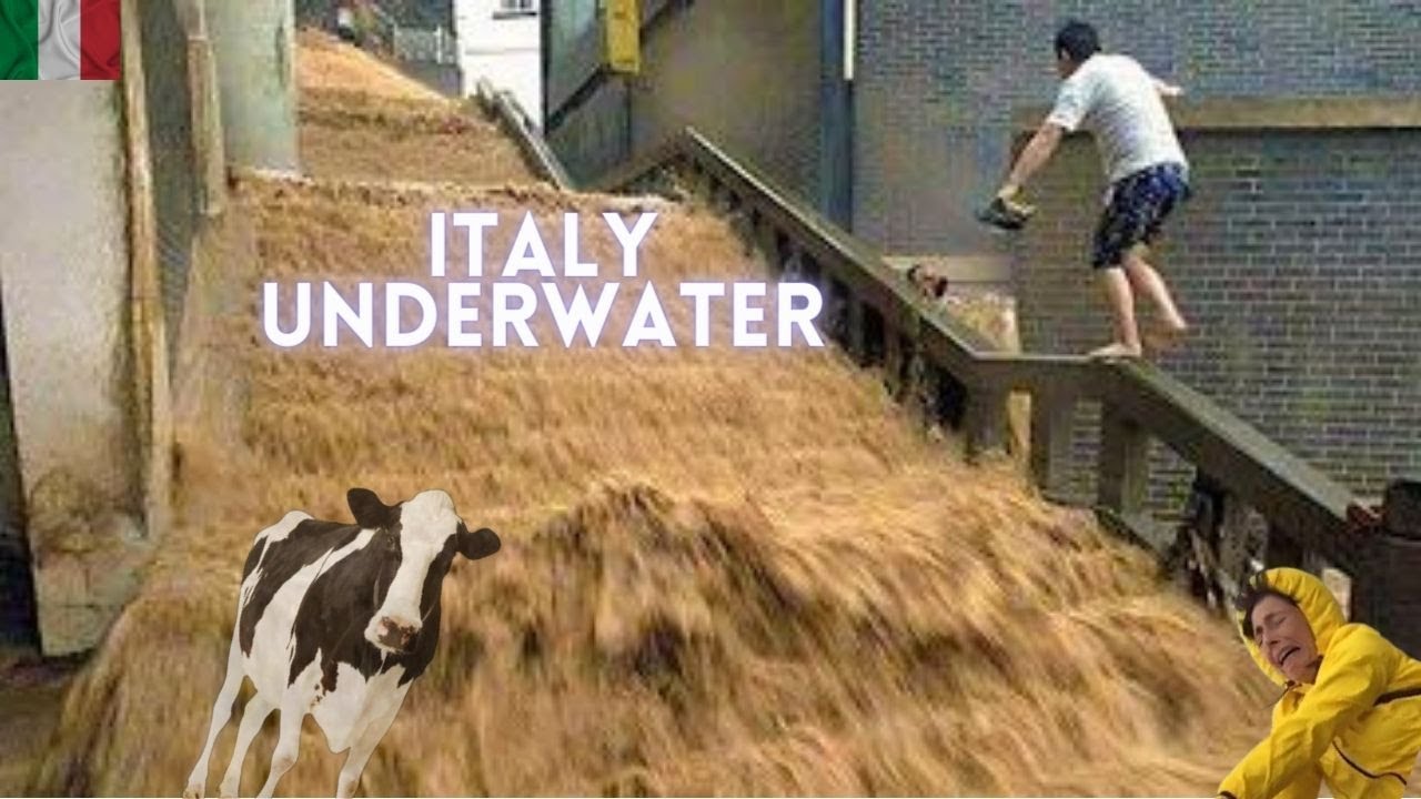 Today, The disaster in Italy. Storm and floods in Milan - YouTube