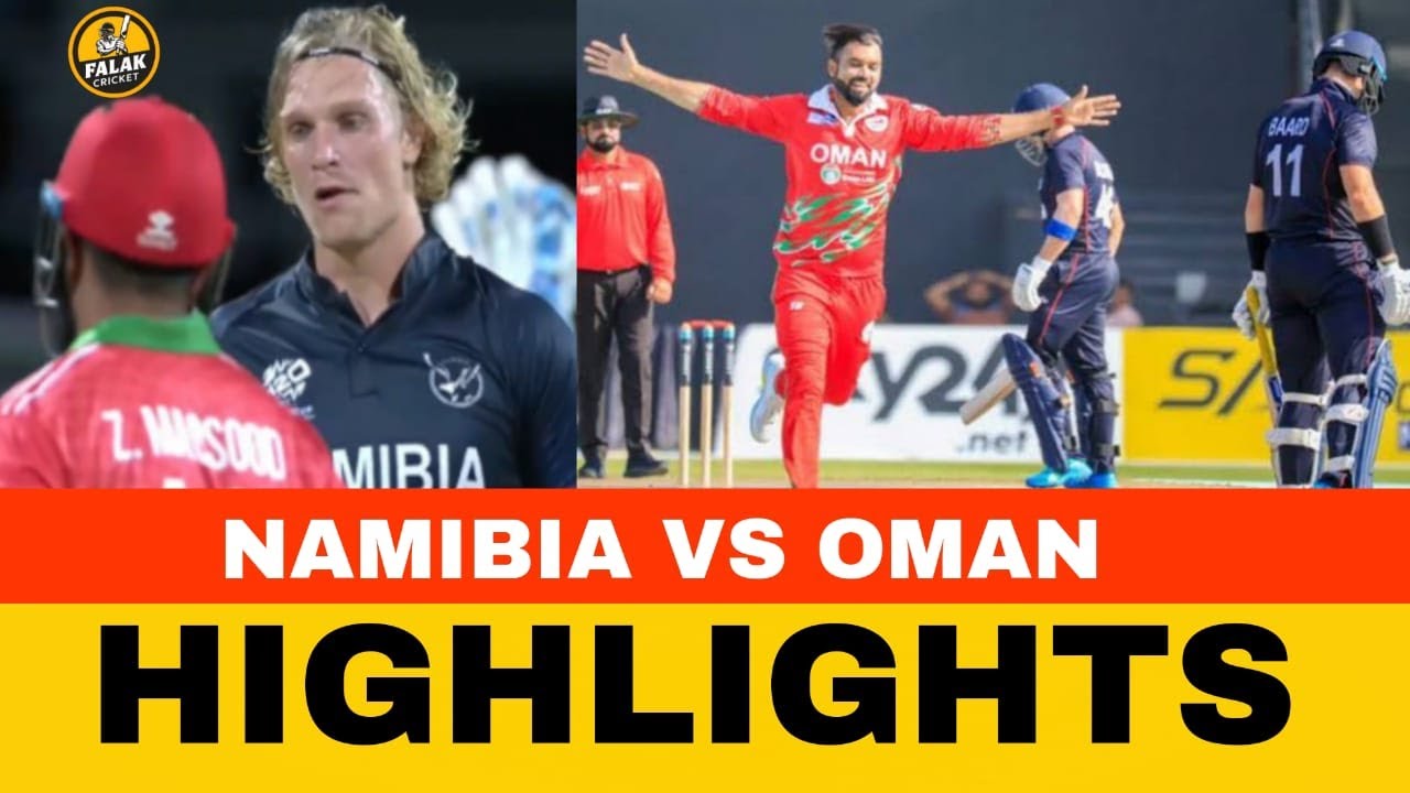 Highlights | Namibia vs Oman | Namibia vs Oman Highlights | T20 WC 2024 ...