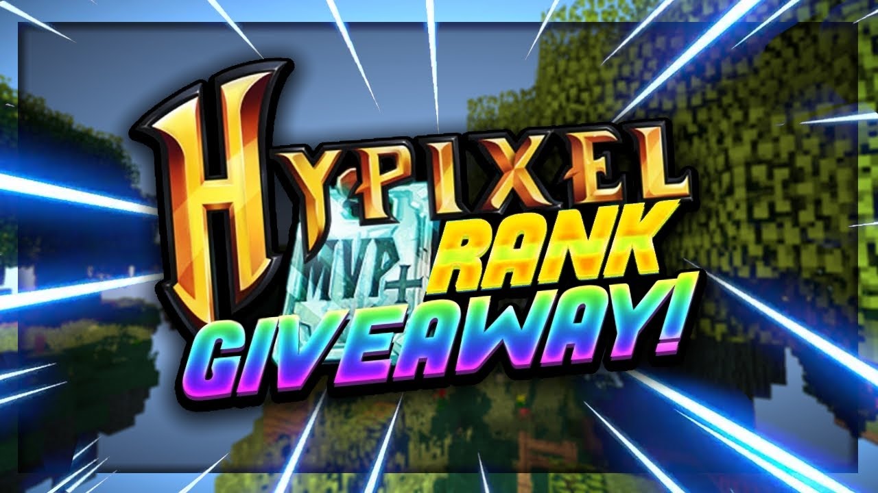 MVP+ RANK GIVEAWAY / OPTIFINE CAPE GIVEAWAY - Hypixel Giveaway (Part 2 ...