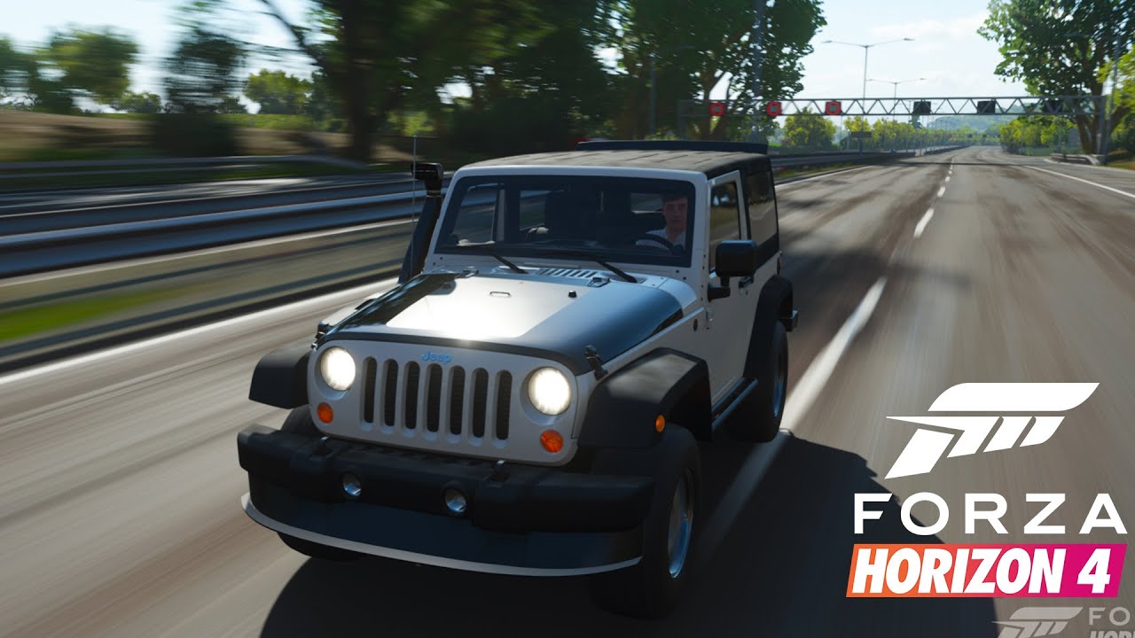 FORZA HORIZON 4 | WRANGLER RUBICON 2012 JEEP | TOP SPEED | RED GEAR ...