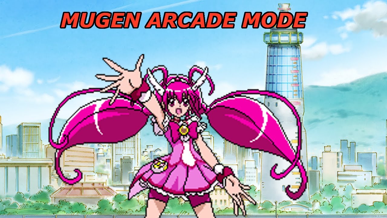 Mugen Arcade Mode with Cure Happy - YouTube