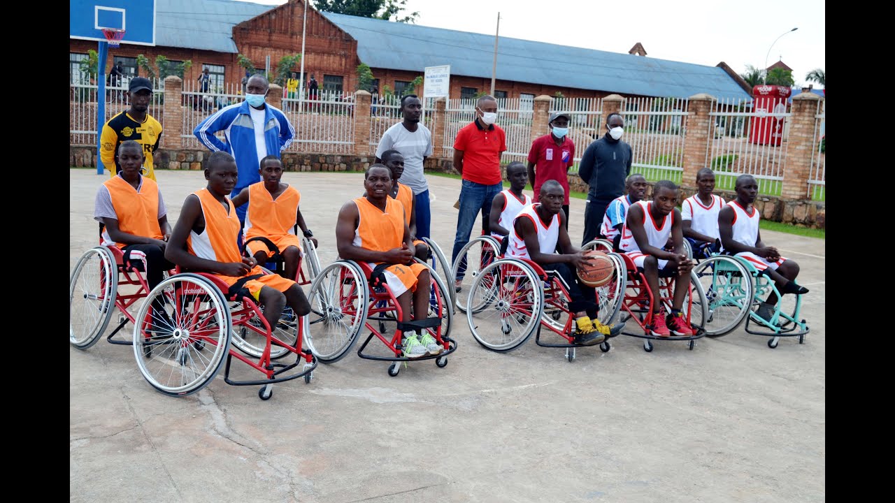 WHEEL CHAIR BASKETBALL, GS GATAGARA HUYE VS GS GATAGARA NYANZA FRIENDLY ...