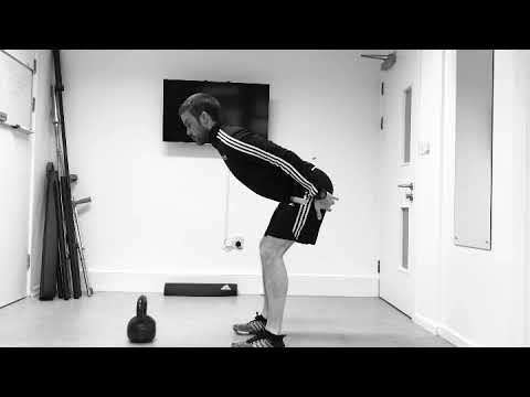 Hinge pattern - RDL - Stiff leg deadlift basic pattern techniques - YouTube