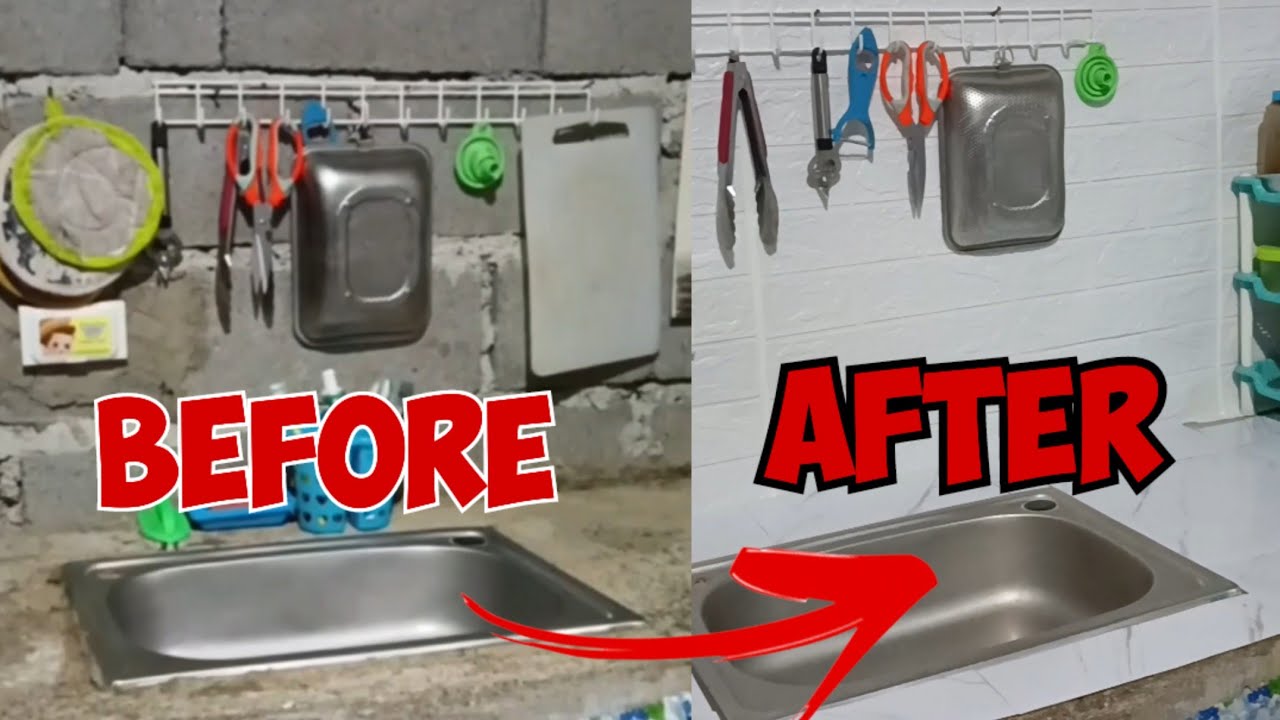 LABABO MAKE OVER | NILAGYAN KO NG WALLPAPER FOAM BRICK + VINYL YUNG ...