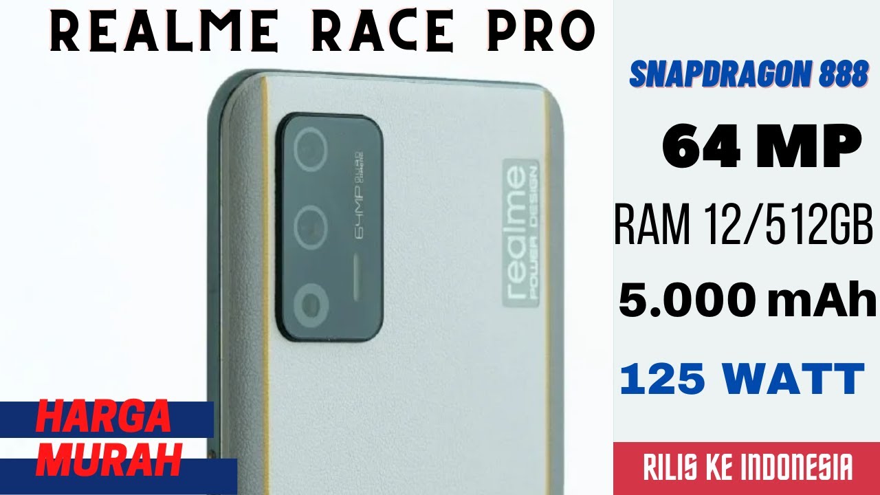 RESMI!! HARGA SPESIFIKASI DAN REVIEW REALME RACE PRO - YouTube