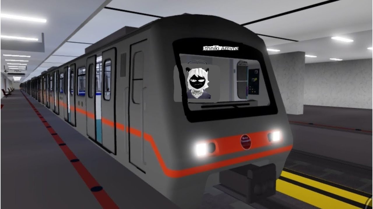 Roblox Metro Transport: Starting route to Monastriki and Ending to ...