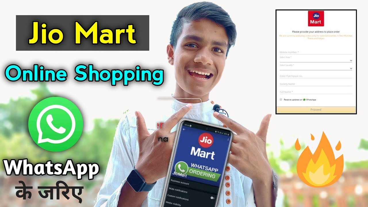 Jio Mart - Online Shopping WhatsApp के जरिए | Jio Mart Online Shop ...
