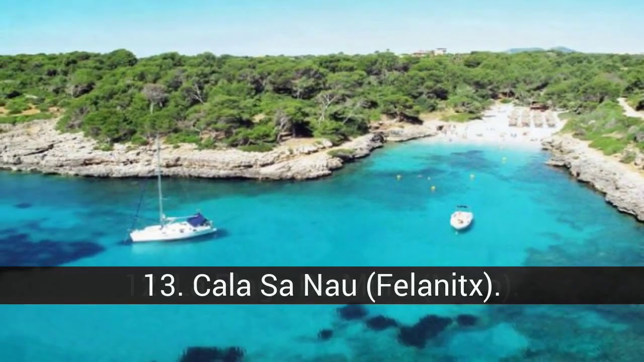 Les meilleures plages et criques de Majorque - YouTube