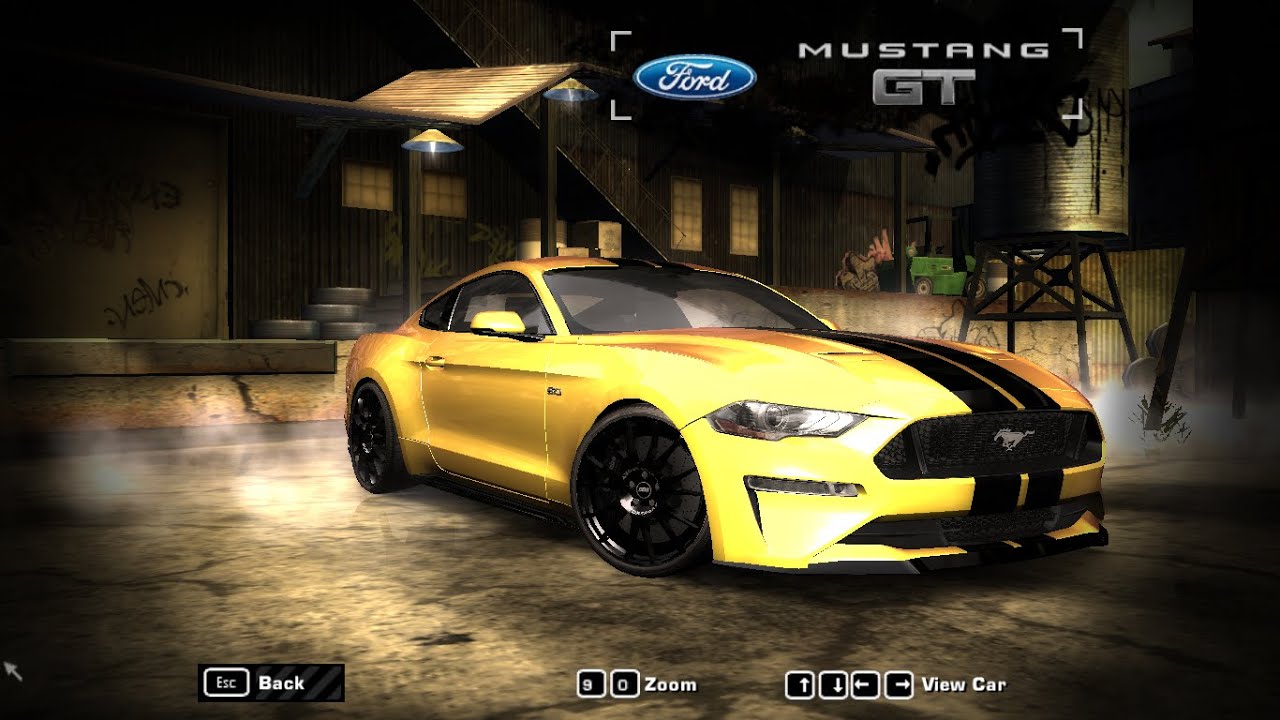 nfs most wanted - 2018 Ford Mustang GT Mod Gameplay [1080p HD] - YouTube