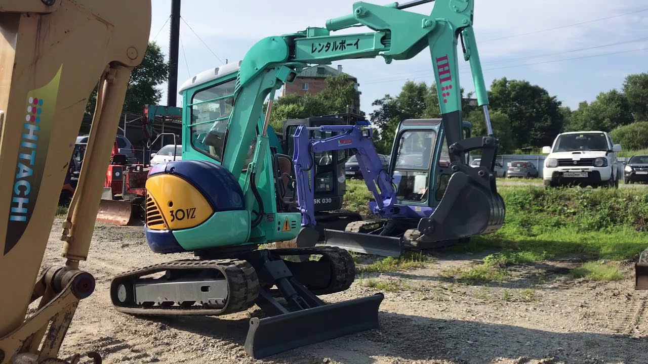 IHI 30VZ короткий тест миниэкскаватора - YouTube
