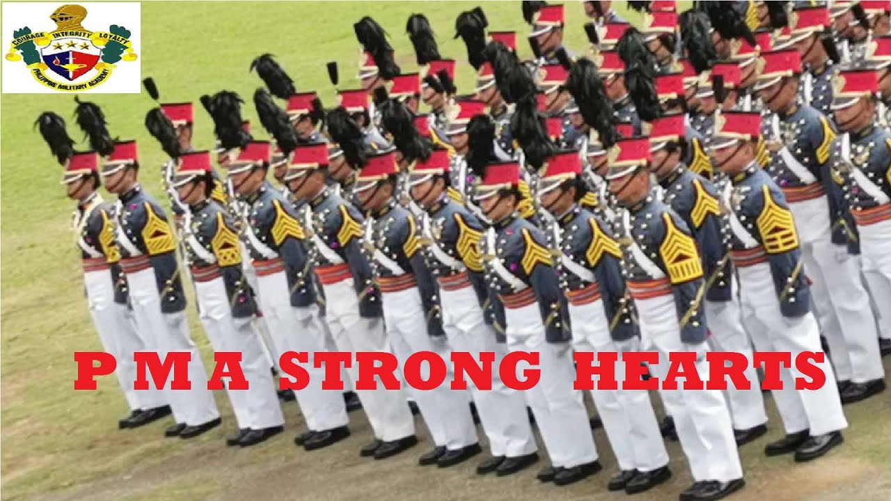 PMA STRONG HEARTS | SONG WITH OFFICIAL LYRICS | PHILIPPINE MILITARY ...