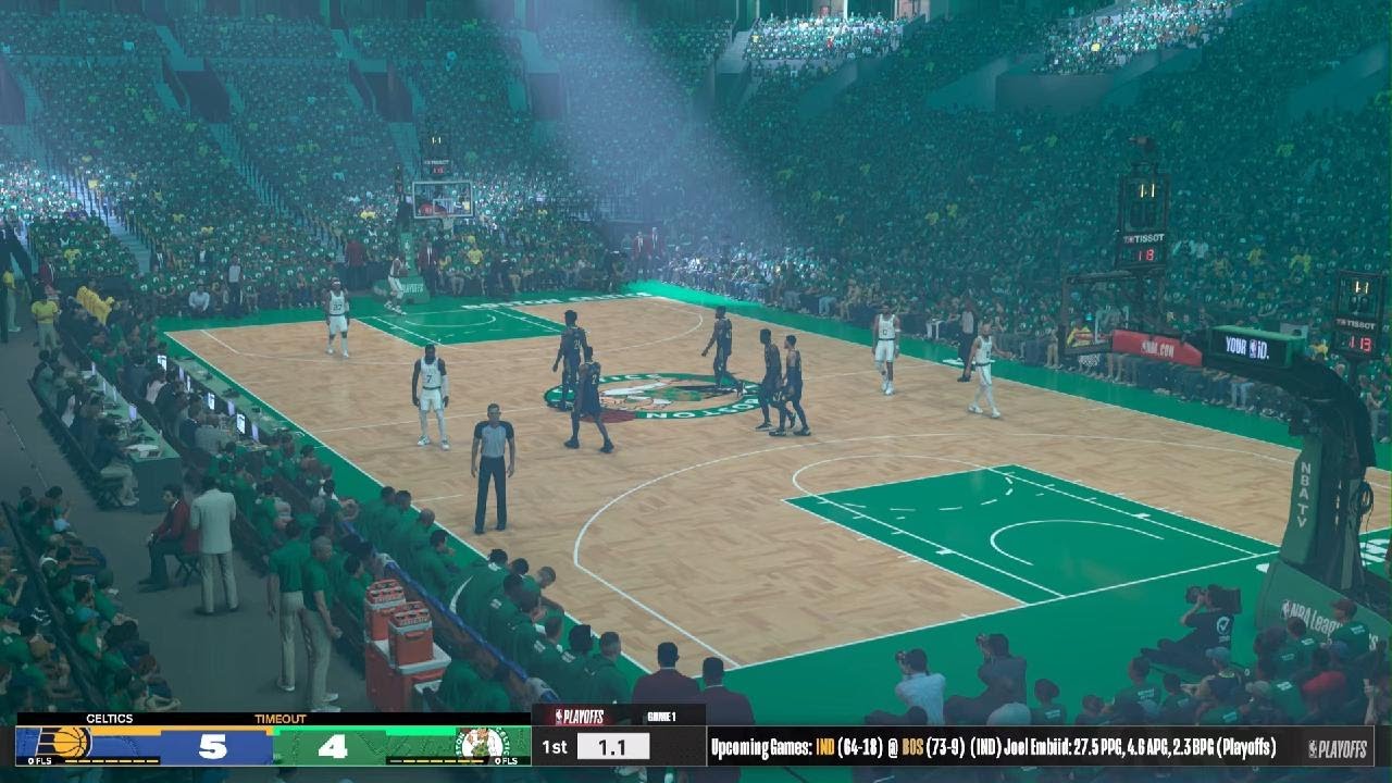 NBA 2K 24 2024 Playoffs Rd 3 Game 1 VS Pacers - YouTube