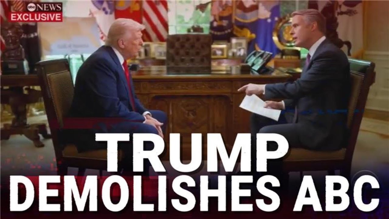 Donald Trump destroys fake news ABC host in his most explosive ...