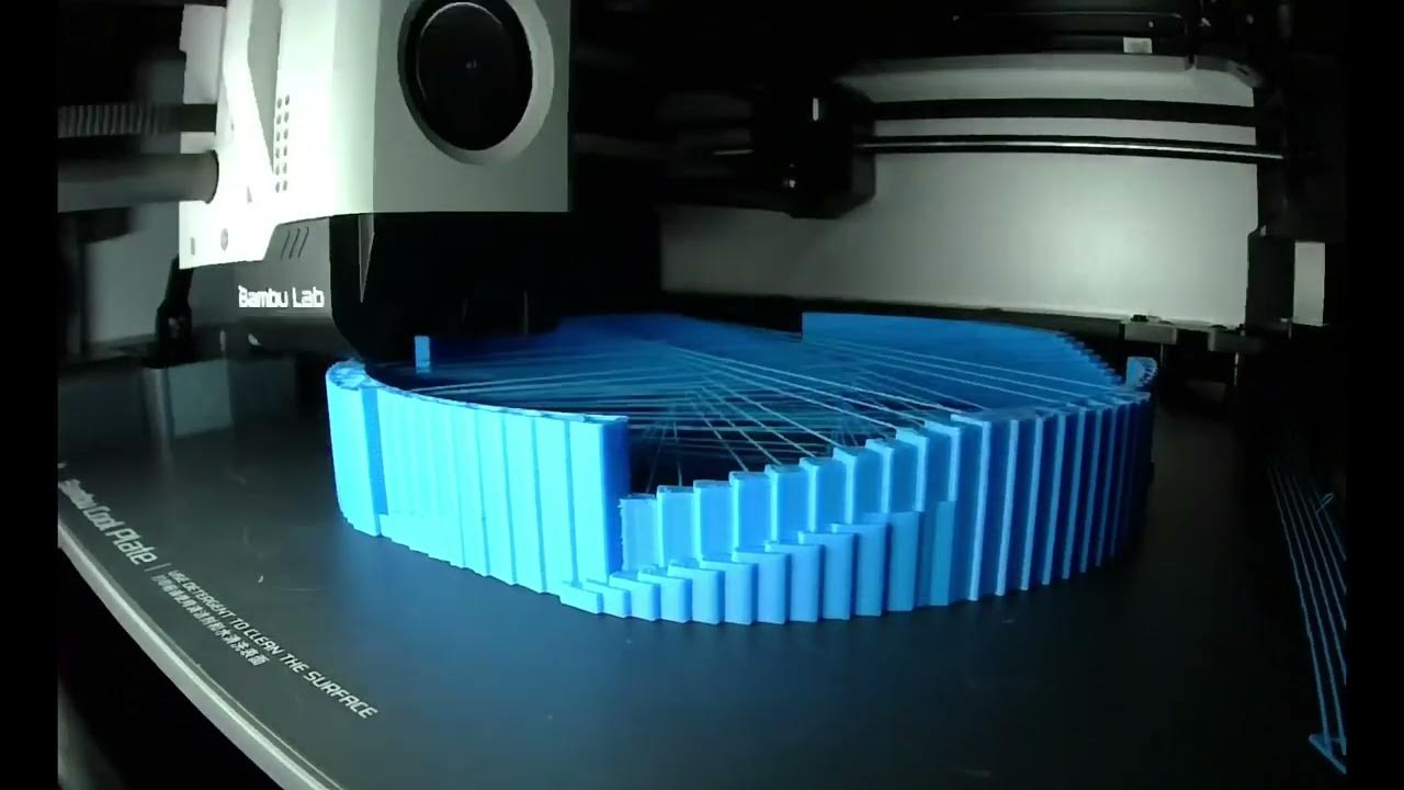 Bambu Labs X1C Layer String Art - YouTube