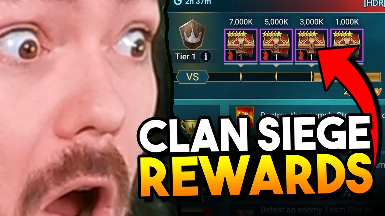 SIEGE REWARDS REVEALED... Final Info Before it Goes Live!! | Raid ...