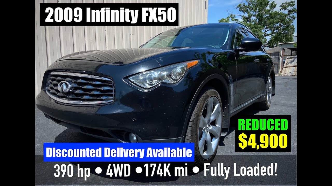 2009 Infinity FX50 • AWD • 5.0L V8 • 174K mi • Deleted Cats • Loaded ...