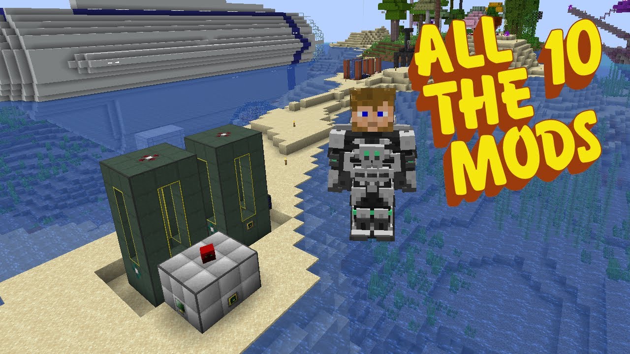 All The Mods 10 (ATM10) - Ep 52 - Extreme Fluidizer! - YouTube