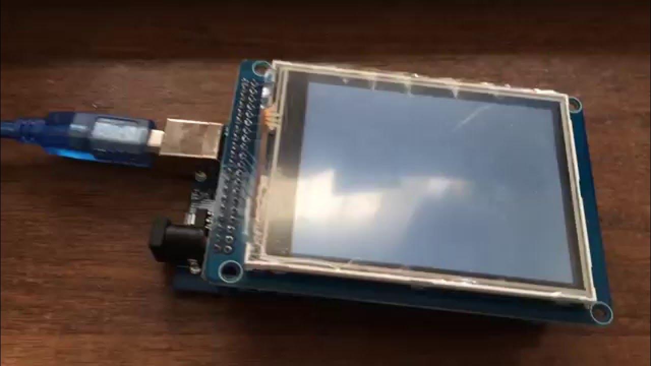 3.2" TFT LCD Touch + TFT 3.2 inch Shield + Mega 2560 R3 - YouTube