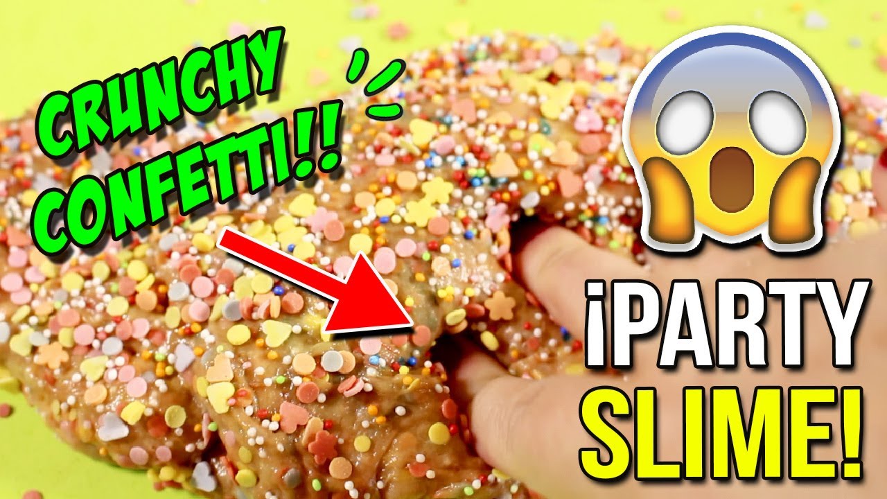 AMOEBA super COLORIDA e CROCANTE * SLIME Colorido e FESTIVO - YouTube