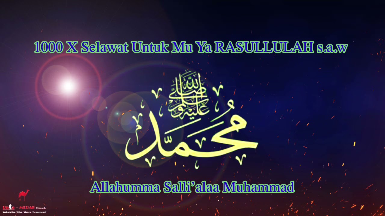 1000 Kali Selawat Untuk Mu Ya RASULULLAH s.a.w Niatkan Khas Untuk Ibu ...