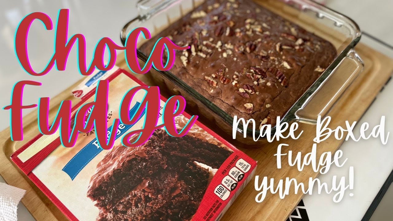 Choco Fudge Mix - Add this 3 ingredients to make it better! - YouTube