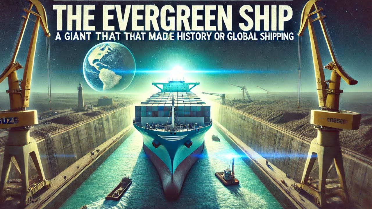 The Evergreen Ship A Giant That Made History in Global Shipping - YouTube