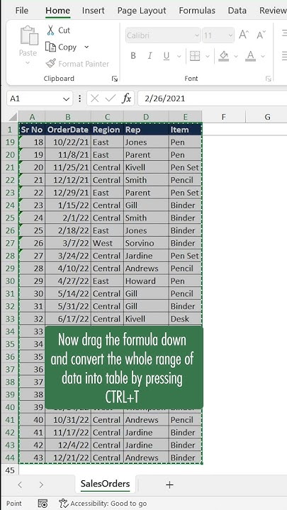 HOW TO INSERT AUTOMATIC SERIAL NUMBER ON FILTERED DATA || EXCEL TIPS TRICKS - YouTube