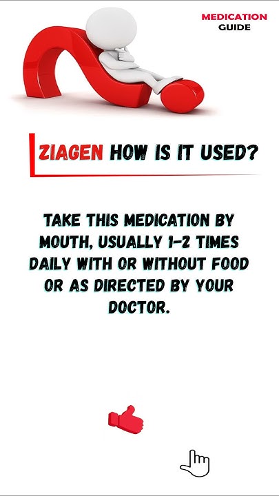 ZIAGEN TABLETS | Uses, Dosage, Precautions, Side Effects #shorts #health #ABACAVIR - YouTube