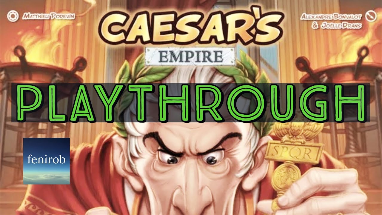 Caesar’s Empire Board Game | Playthrough (4 Players) - YouTube