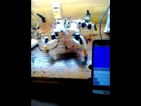 Robot cuadrúpedo de rescate SHE. Arduino Mega 2560 (parte 1) - YouTube