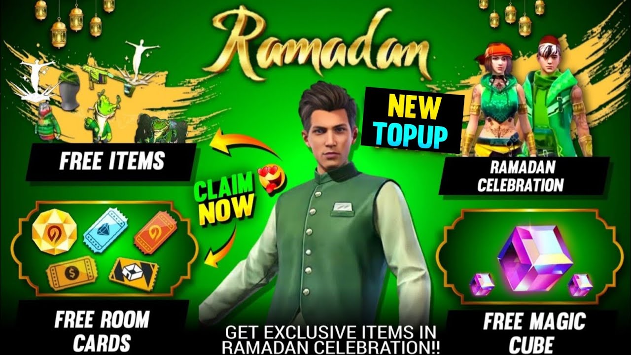 💥Ramadan Event Free Rewards Free Fire | Free Fire Ramadan Event | Free ...