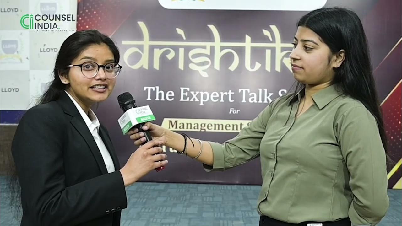 Career Workshop on Psychology for Students | Counsel India CEO Mr. Shivam Dixit at LBS - YouTube