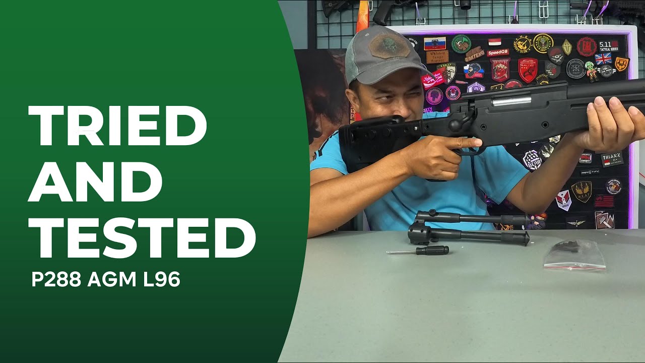 Sama Sama AGM L96, cuma AGM P288 Bolt Action ini versi lite nya - YouTube