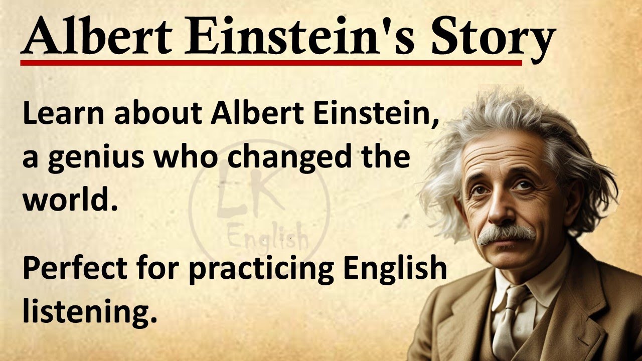 Albert Einstein's Story || Learn English Through Story 🔥 || English ...