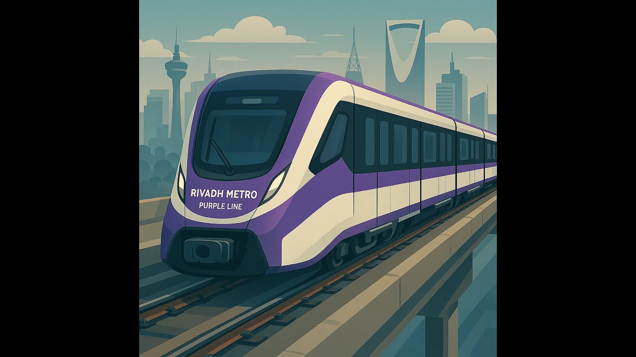 Riyadh Metro Purple Line (First Class Cabin) - YouTube
