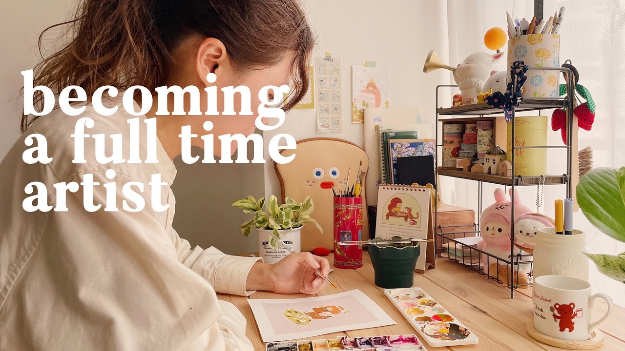 How I Became A Full Time Artist - YouTube