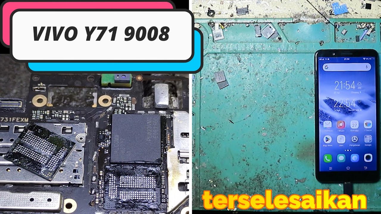VIVO Y71 mati hanya terbaca 9008 apa bisa repleace emmc only mari kita ...