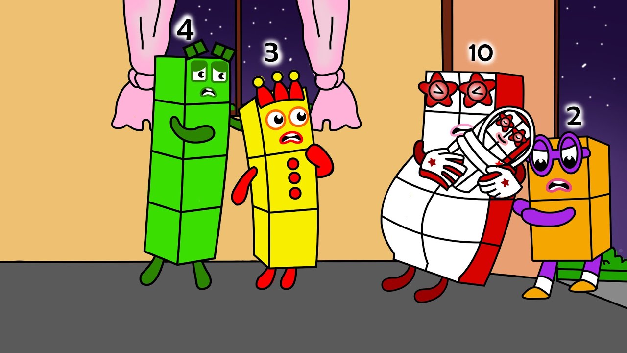 Numberblocks 10 his body is starting to feel weak! - Numberblocks ...